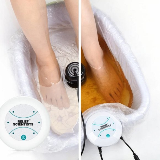 Premium Ionic Foot Detox Cleanse Vibrating Whirlpool Soak Bath – Befez